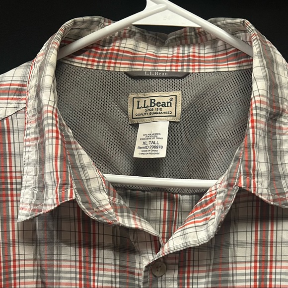 L.L. Bean | Shirts | Ll Bean Plaid Cool Weave Shirt | Poshmark